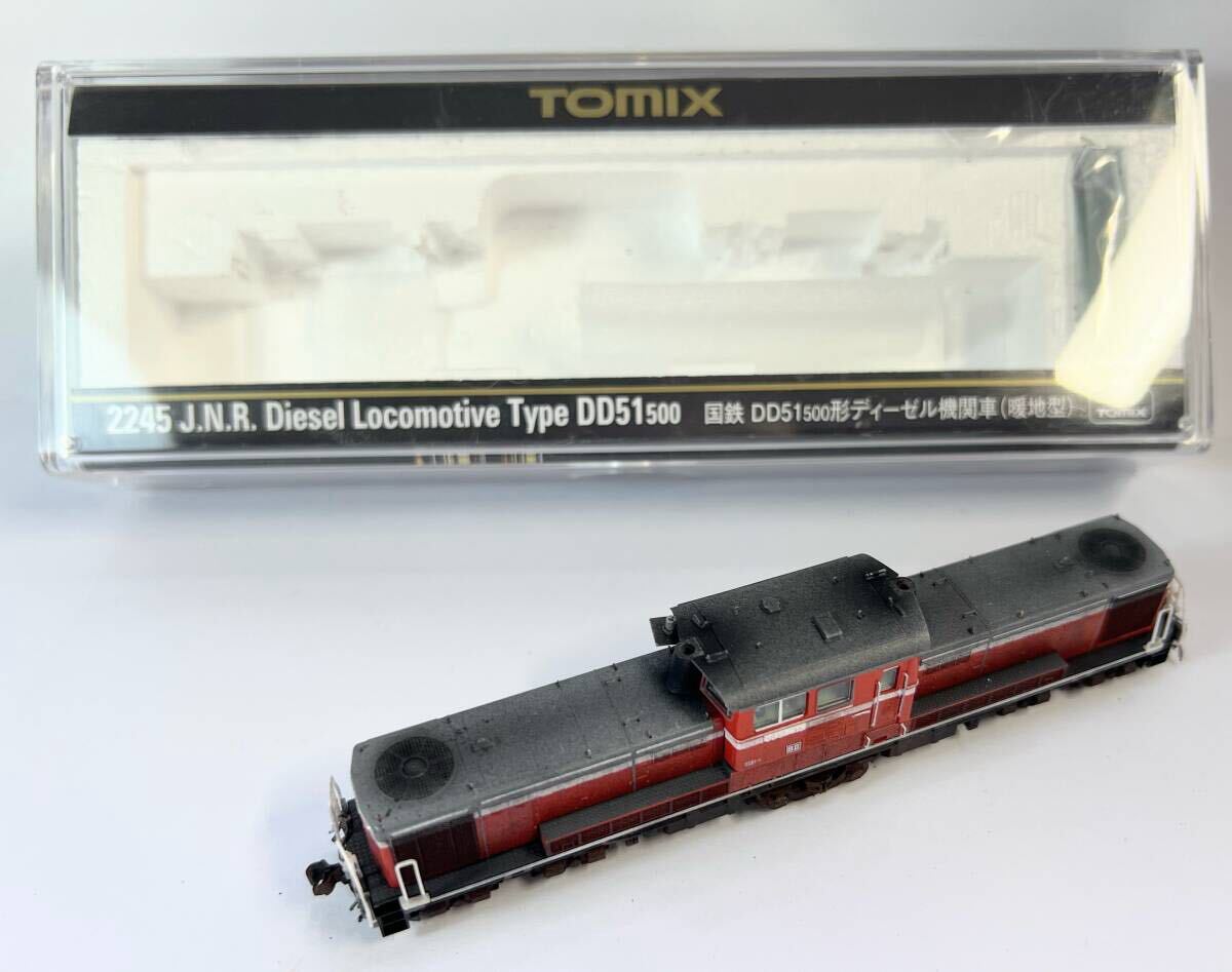 Yahoo!オークション - TOMIX DD51 500 暖地型 715号機 ウェザリング