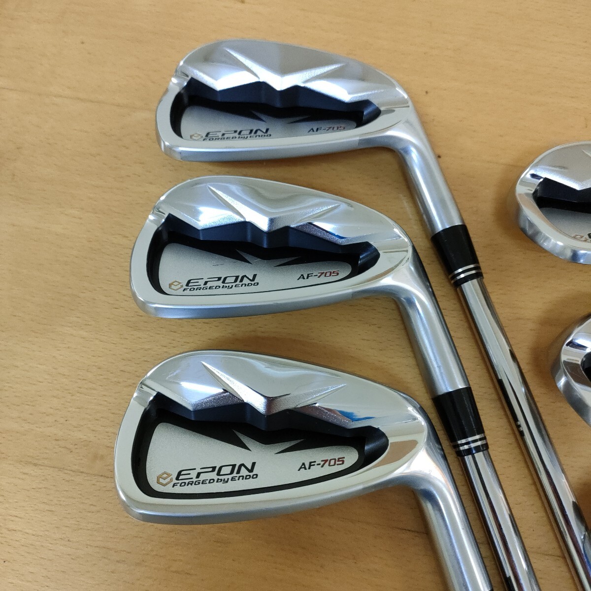 Yahoo!オークション - EPON GOLF AF-705 6〜A 6本set 日本シャフト ゼ...