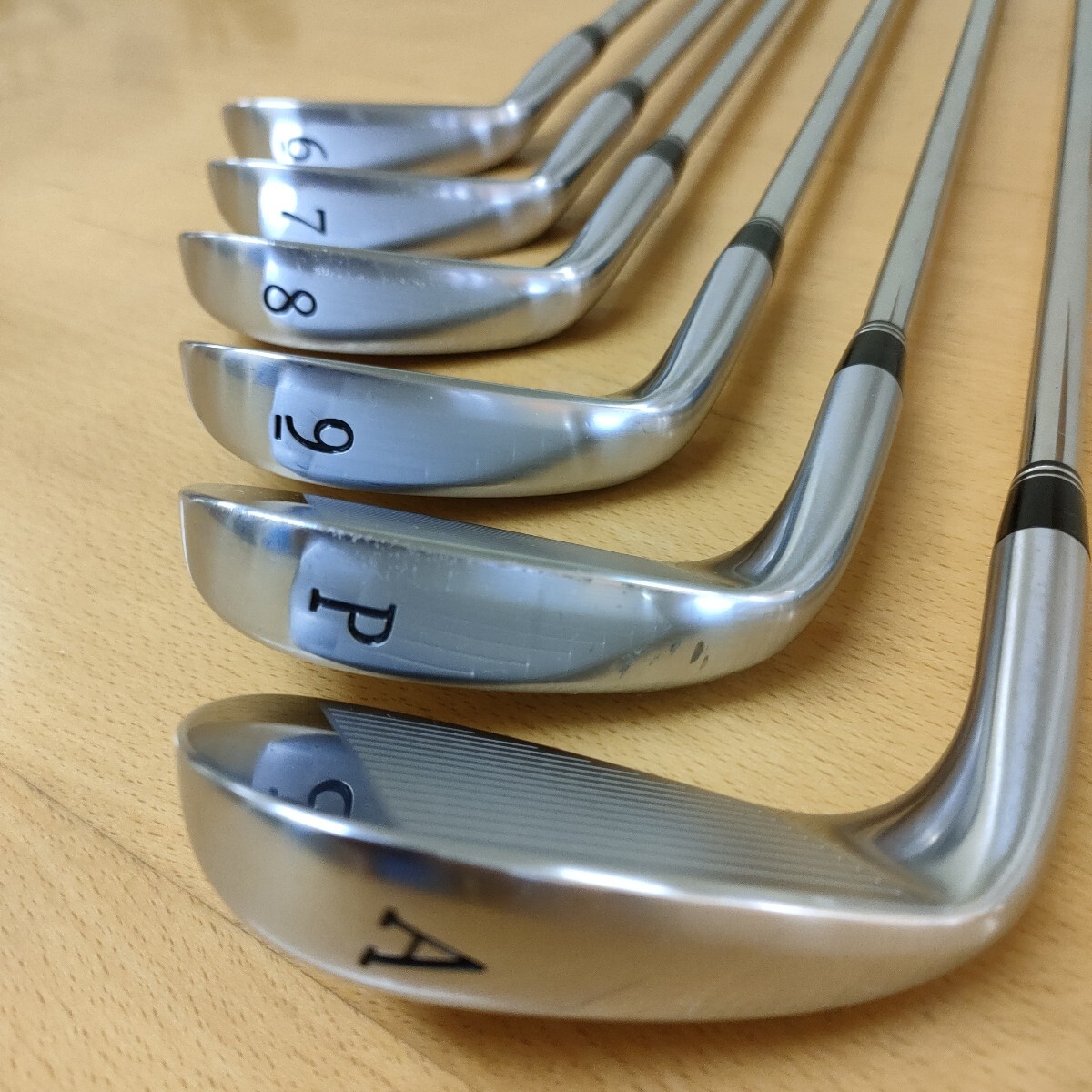 Yahoo!オークション - EPON GOLF AF-705 6〜A 6本set 日本シャフト ゼ...