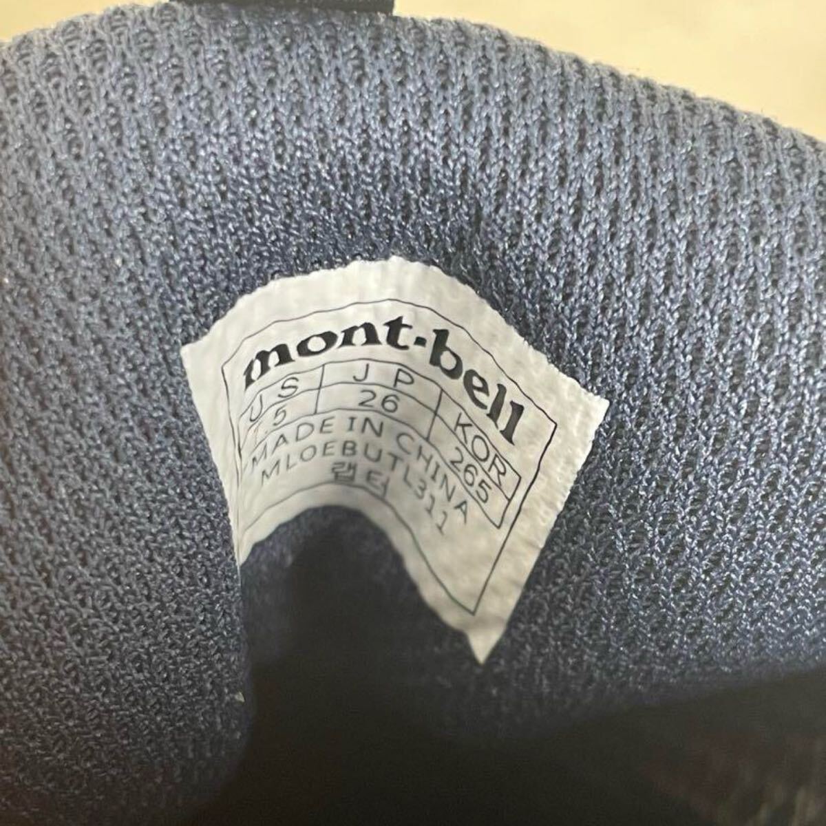 Yahoo!オークション - montbell モンベル BOA ダイヤル スニーカー 美...