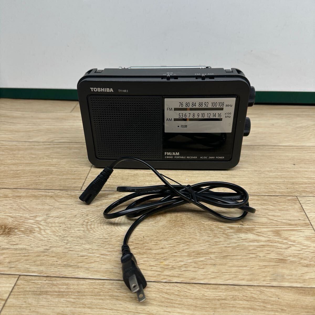 Yahoo!オークション - TOSHIBA TY-HR3 FM/AM ラジオ 東芝 ホームラジオ...
