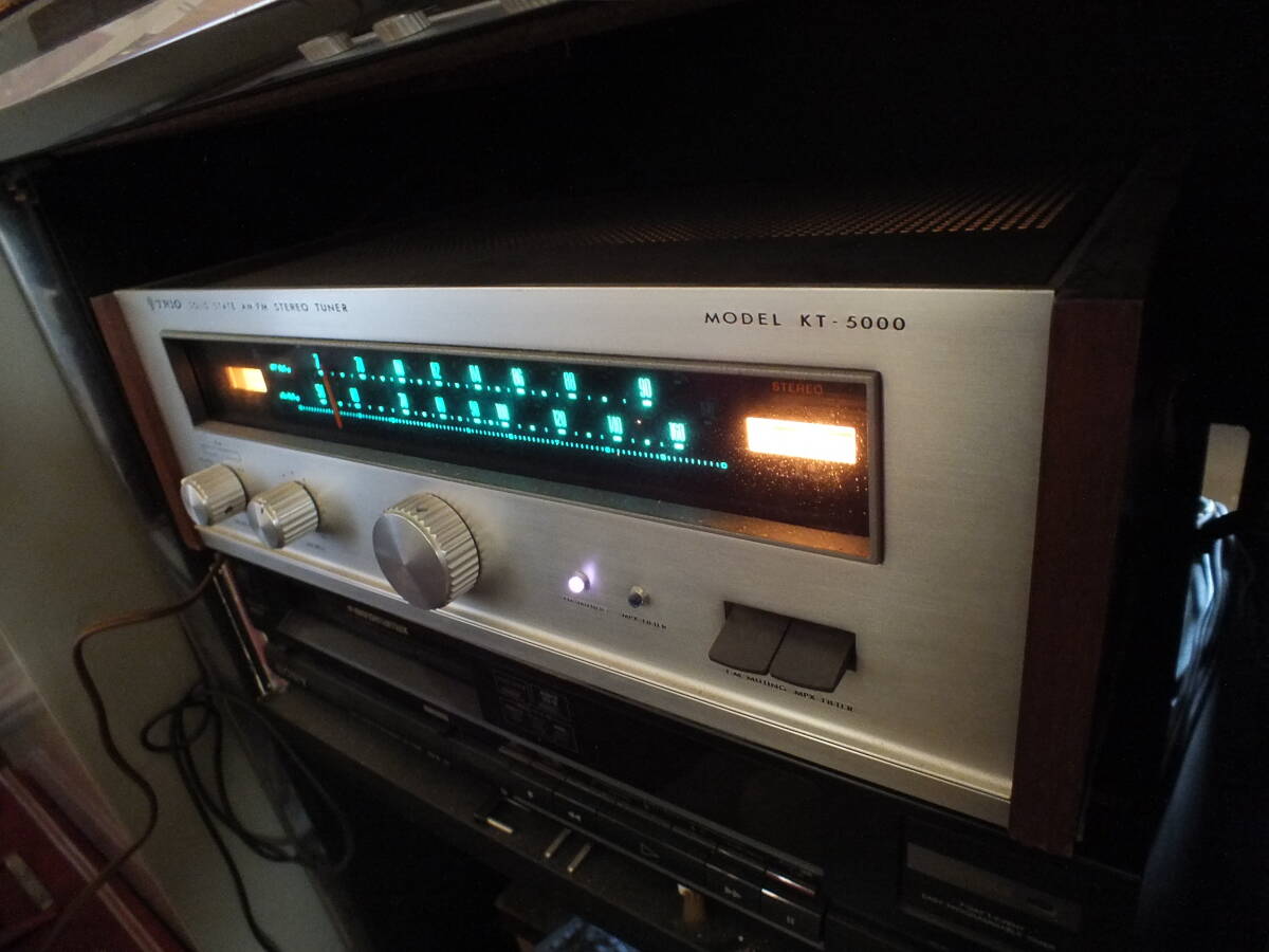 Yahoo!オークション - TRIO KT-5000（ステレオチューナー）インジケー...