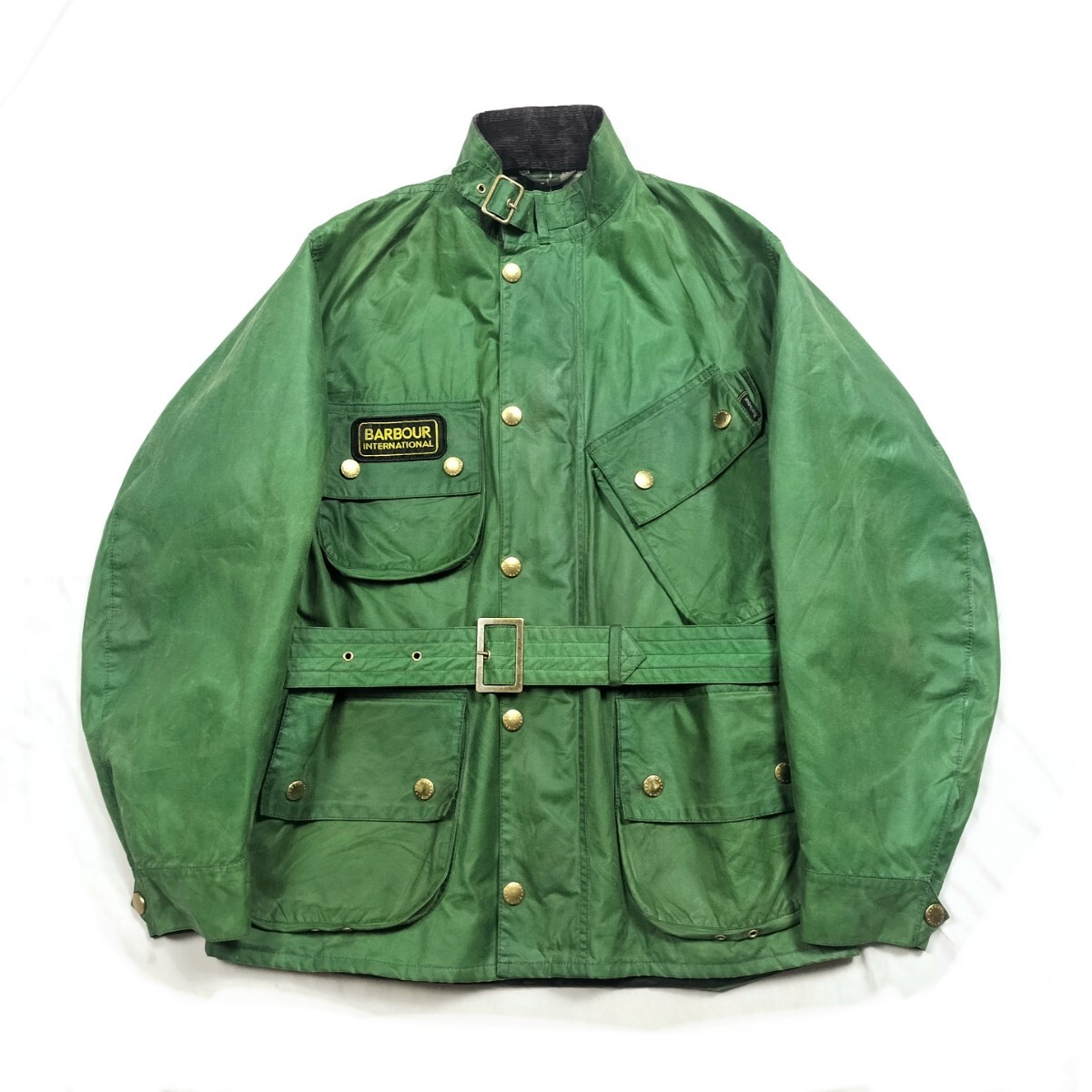 Barbour international A7 Brass M 00s グリーン バブアー Barbour international A7 Brass M 00s グリーン バブアー