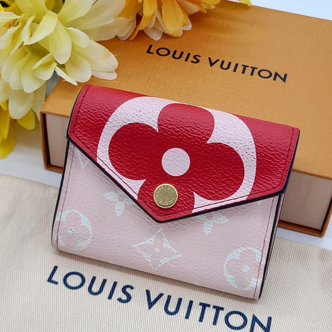 Yahoo!オークション - ルイヴィトン モノグラムジャイアント ポルトフ...