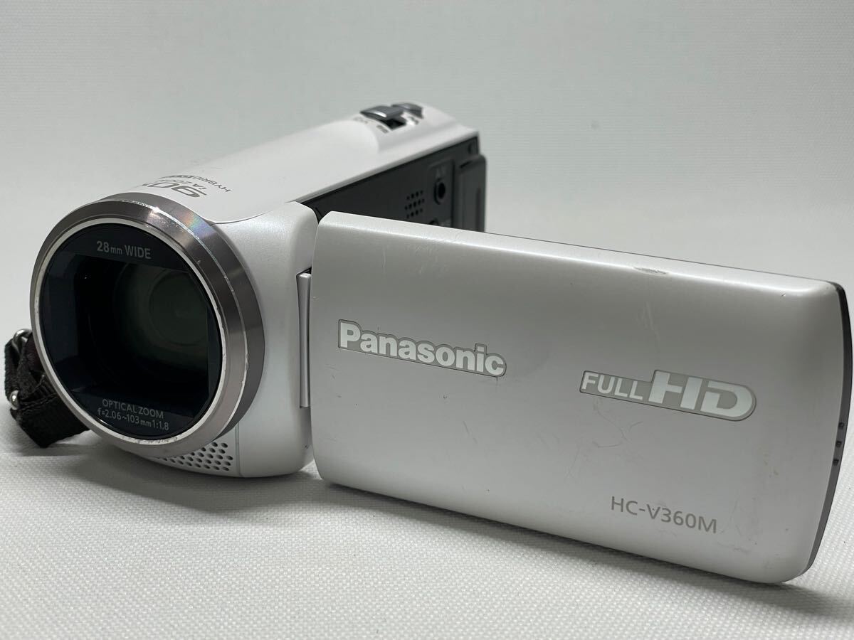 Yahoo!オークション - 概ね美品 Panasonic パナソニック HC-V360M ビデ...
