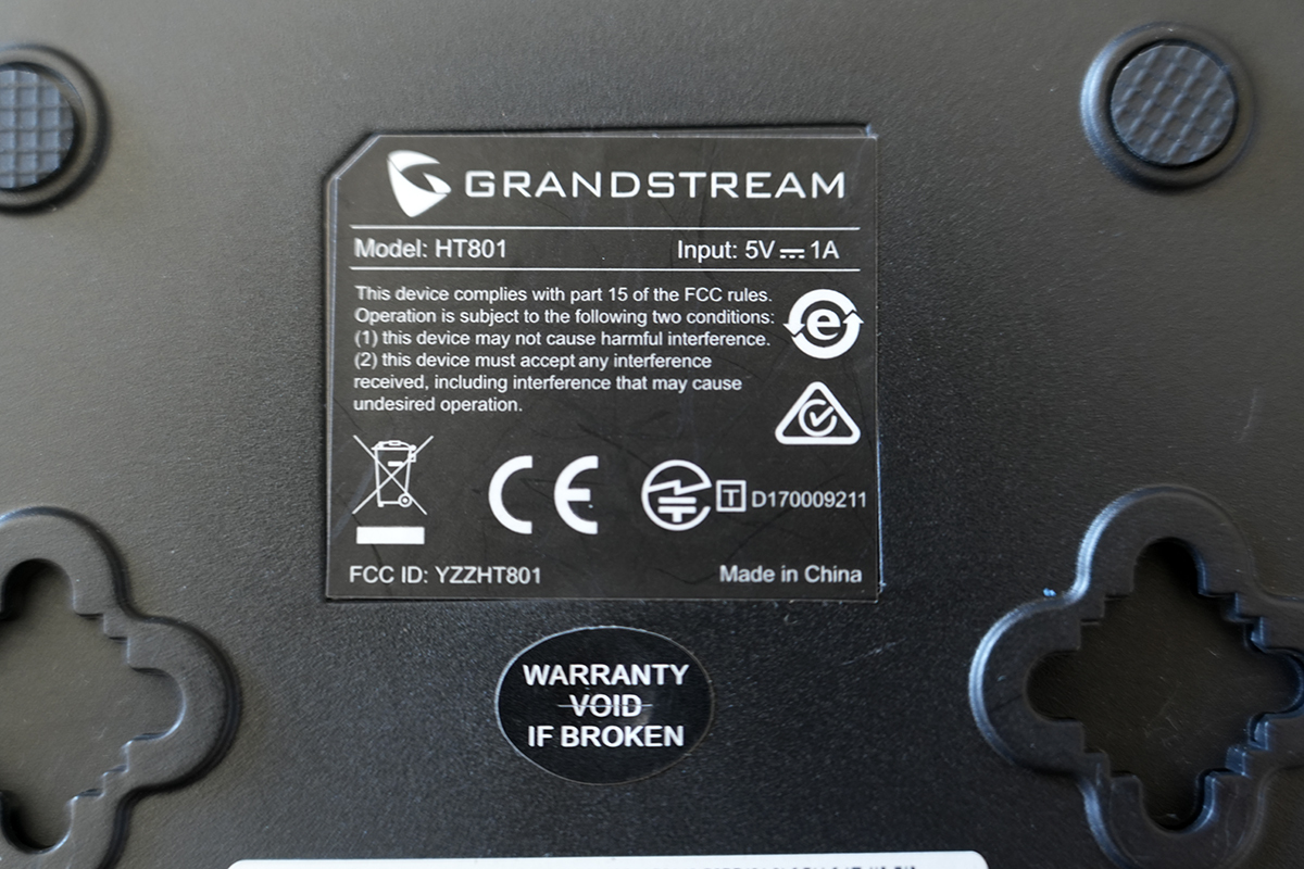 Yahoo!オークション - Grandstream HT801 HandyTone 801 VoIPアダプタ...