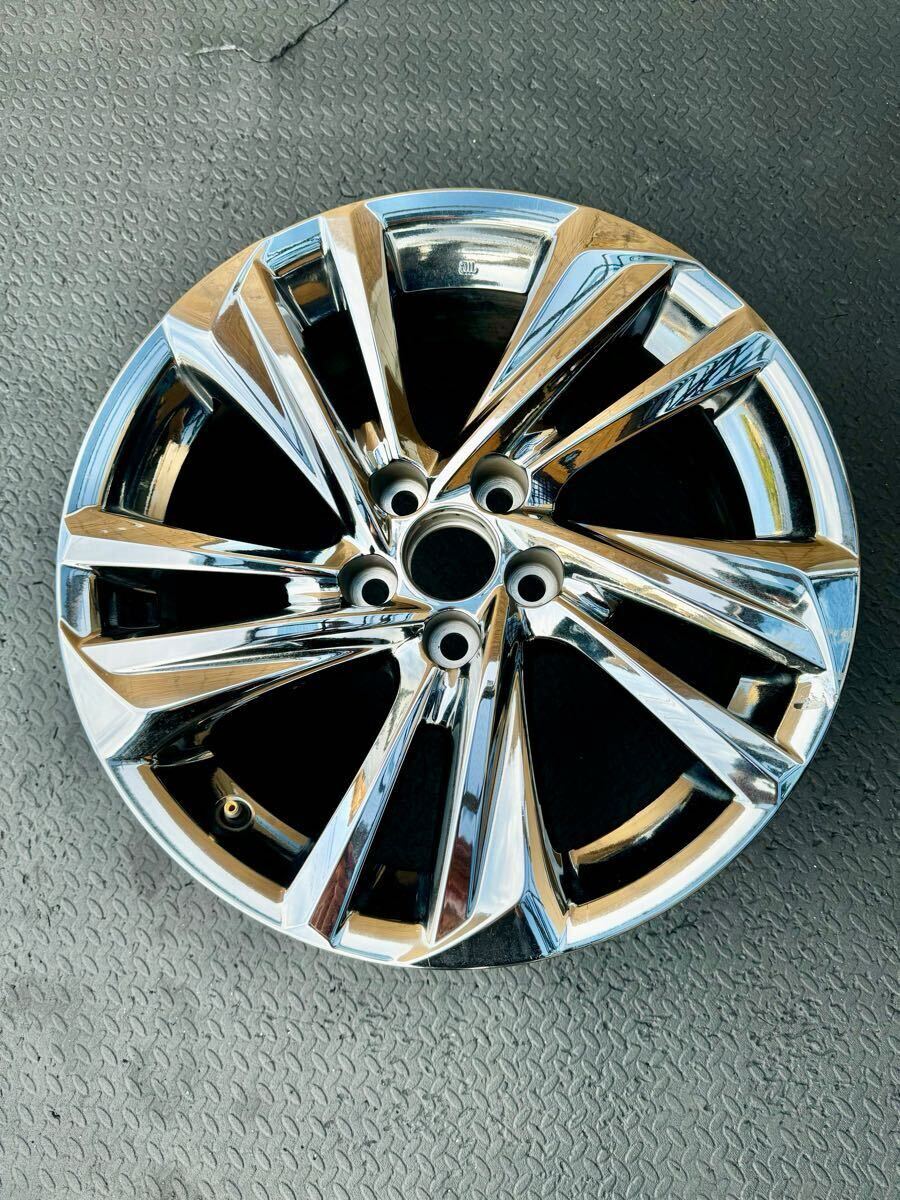 S-3785 クラウン RS 純正 アルミホイール 1本 220系 18インチ 8J +40 PCD114.3 5穴 スモークメッキ TOYOTA 11.11C西(5穴)｜売買された ...