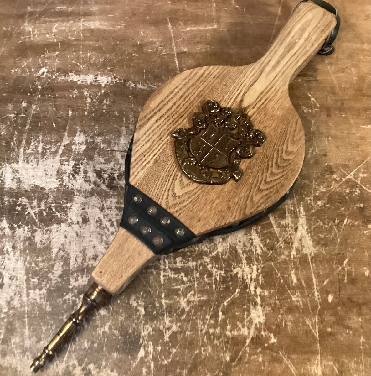 Yahoo!オークション - TT-3469 送料込 吹子 鞴 ふいご 暖炉 送風機 ベ...