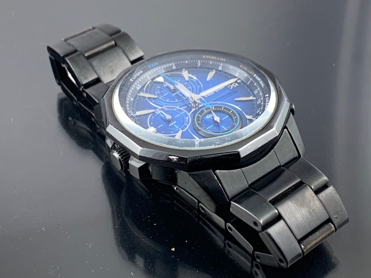 Yahoo!オークション - [A1423]1円～ メンズ腕時計 クォーツ クロノグラ...