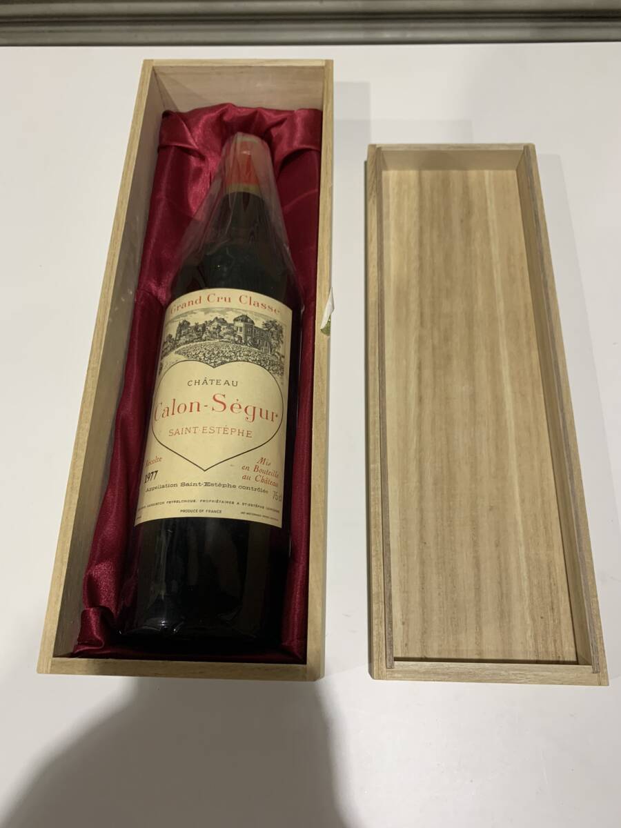 Yahoo!オークション - シャトー カロン セギュール 750m 1977 m