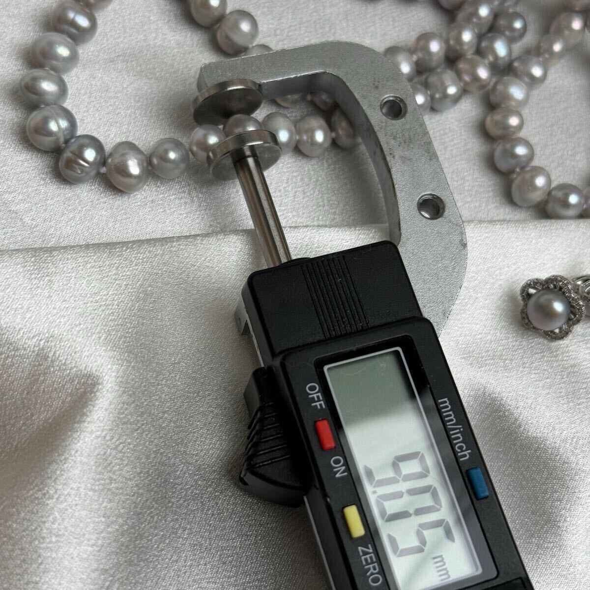 Yahoo!オークション - 豪華4点セット本真珠ネックレス8mm 42cmパールブ...