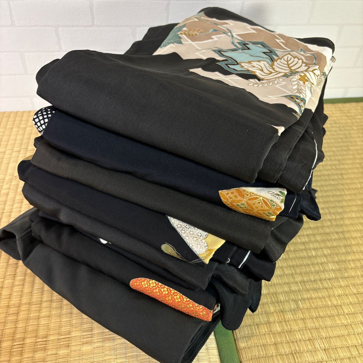 Yahoo!オークション - 黒留袖 結婚式 着物 まとめて 8品 A2205