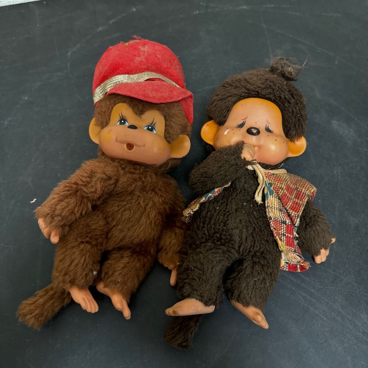 Yahoo!オークション - t11-6 モンチッチ ぬいぐるみ 2点まとめて 当時...