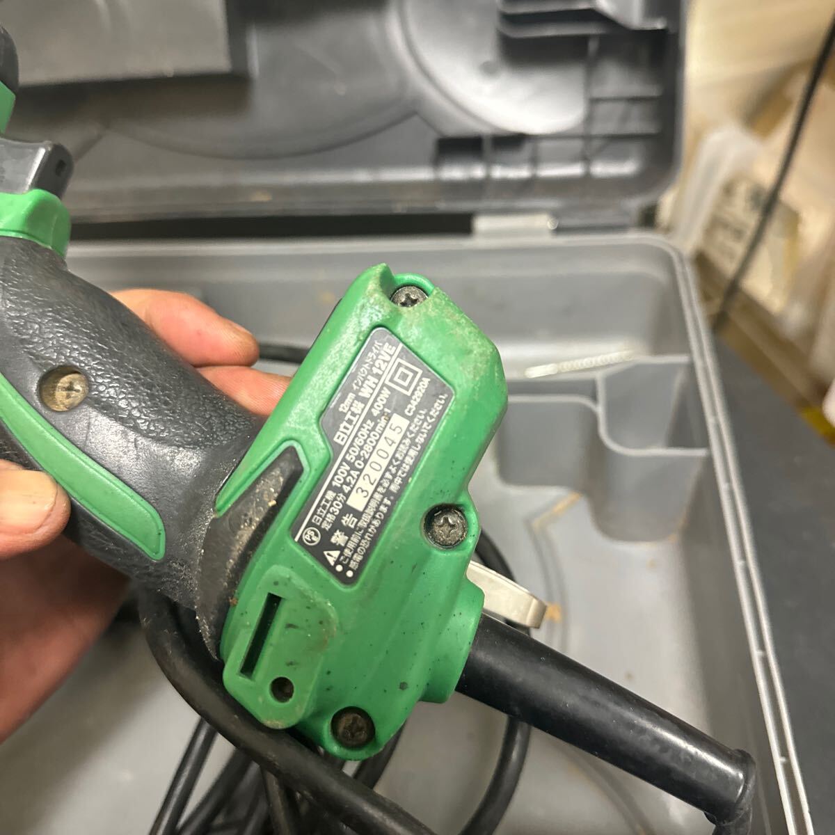 Yahoo!オークション - k11-77 HITACHI 日立工機 インパクトドライバー ...