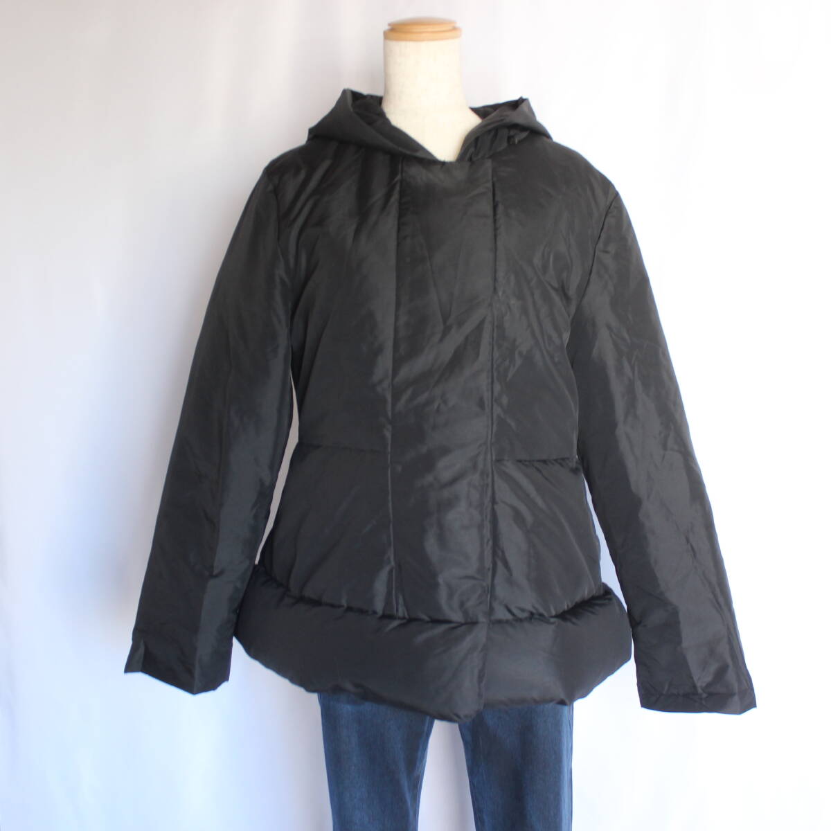 Yahoo!オークション - 美品【TABASA/タバサ】 定番ダウンジャケット 黒...