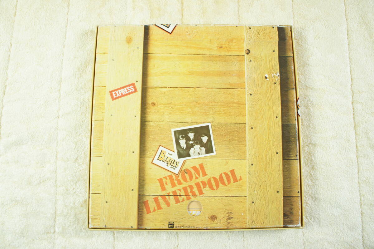 Yahoo!オークション - LP8枚組 美盤 THE BEATLES FROM LIVERPOOL BOX ...