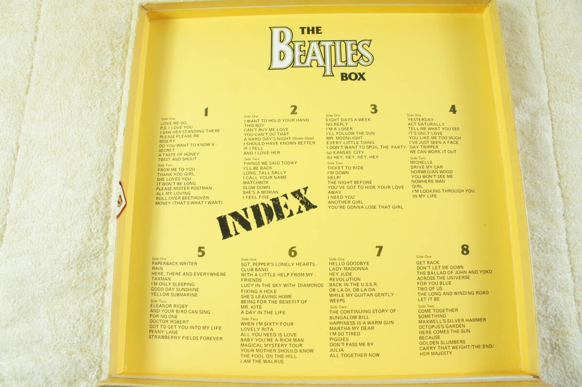 Yahoo!オークション - LP8枚組 美盤 THE BEATLES FROM LIVERPOOL BOX ...