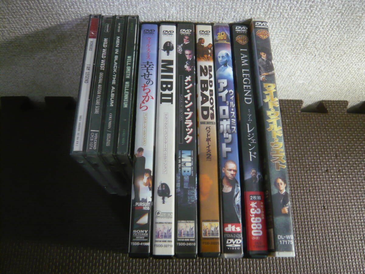 Yahoo!オークション - ユ) 4CD+7DVD[ウィル・スミス主演洋画 まとめ...