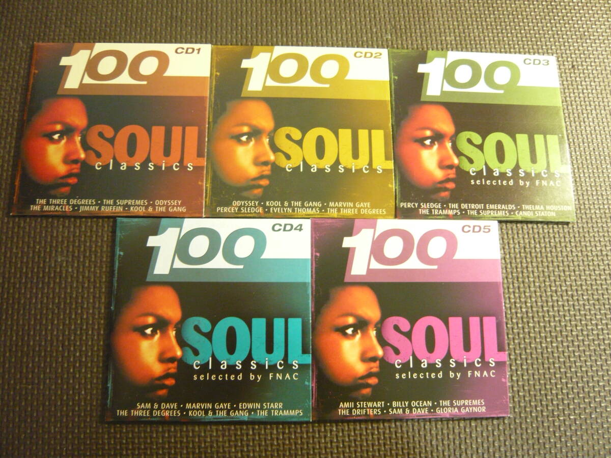Yahoo!オークション - CD5枚セット[100 SOUL Classics]中古