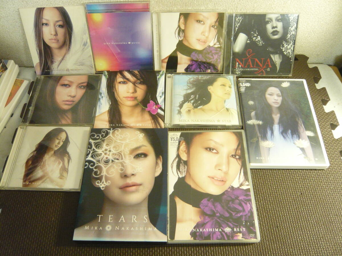 Yahoo!オークション - ユ) 8CD+3DVD[中島美嘉 まとめ売りいろいろ]中...