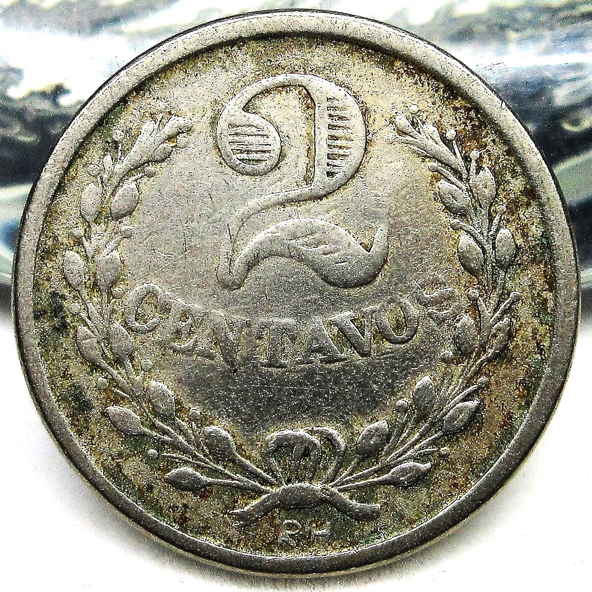 Yahoo!オークション - コロンビア 2センタボ ライ病院トークン 1921年 ...