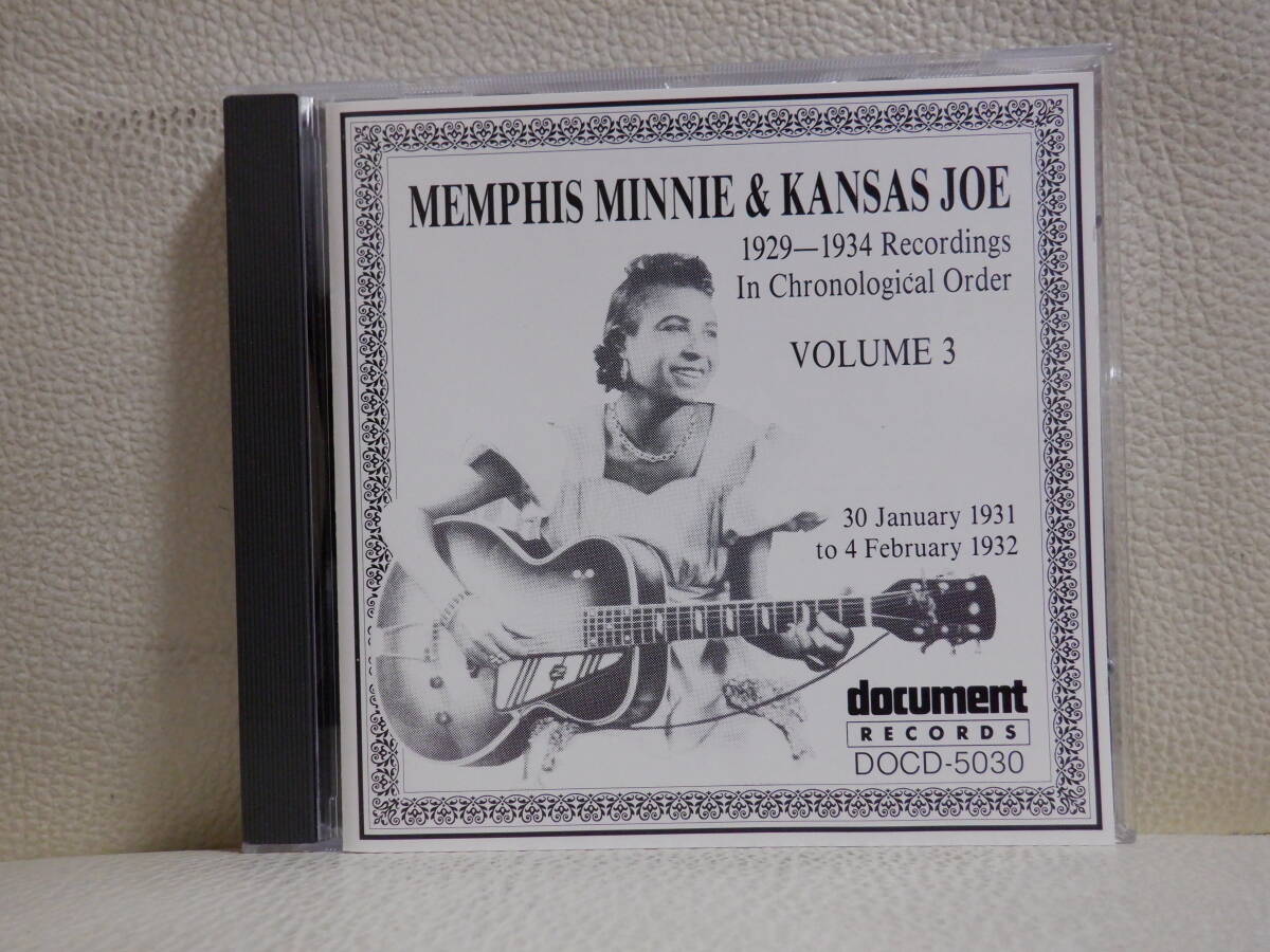 Yahoo!オークション - [CD] MEMPHIS MINNIE & KANSAS JOE / VOL.3
