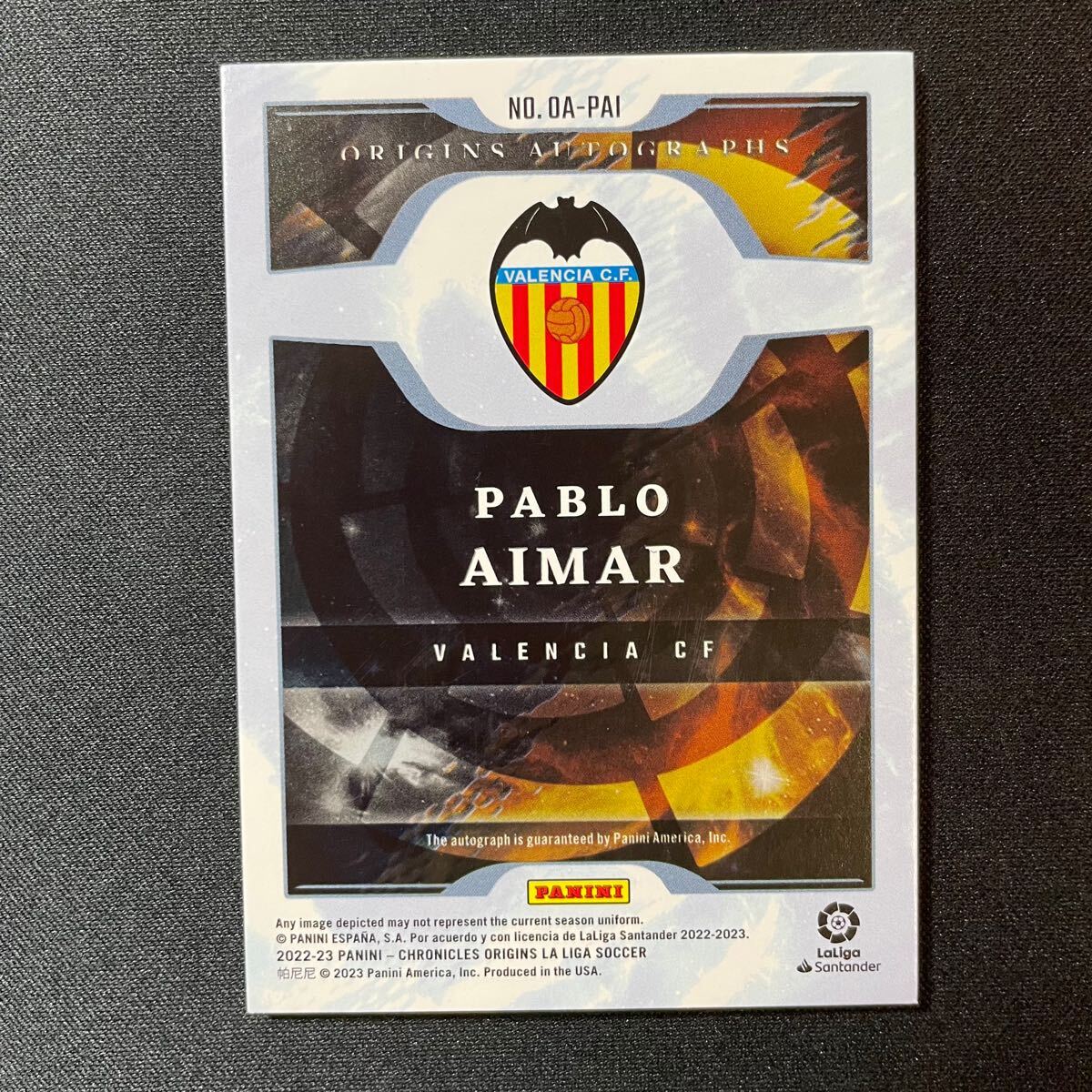 Yahoo!オークション - 2022-23 Panini Chronicles Origins Pablo Aimar...