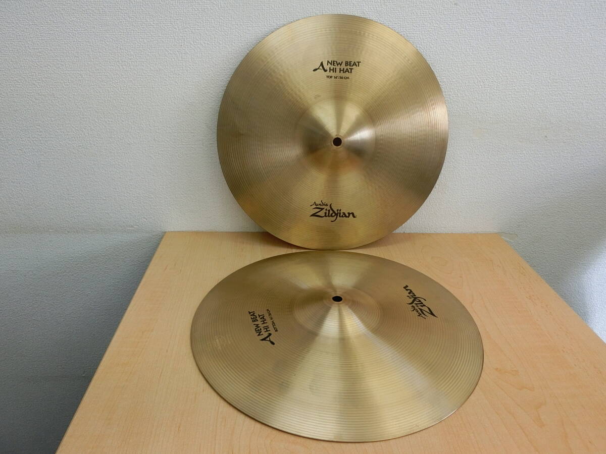 Yahoo!オークション - (3239) Zildjian ジルジャン A NEW BEAT HI-HAT ...