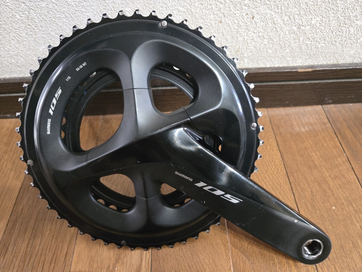 FC-R7000 172.5mm 105 シマノ SHIMANO クランク 11s 52-36t(クランク)｜売買されたオークション情報、yahooの商品情報をアーカイブ公開 - オークファン ...