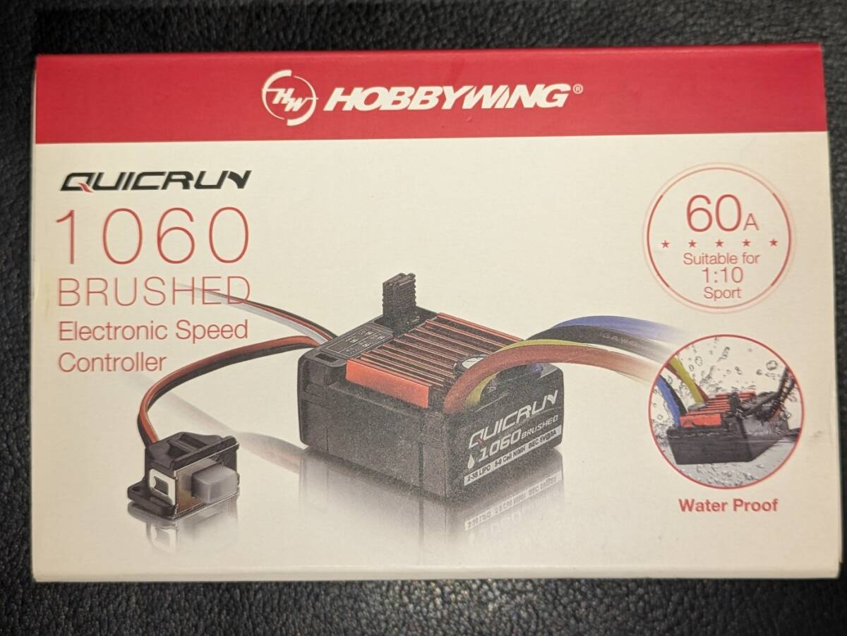 Yahoo!オークション - HOBBYWING QuicRUN-WP-1060-Brushed BEC内蔵3A/6...