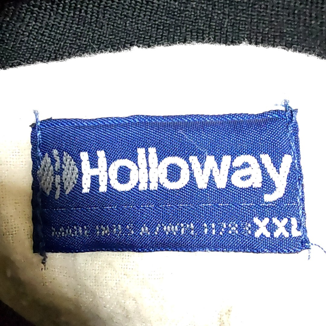 Yahoo!オークション - A2 USA製 Holloway 黒色 2XL 無地 ナイロン スタ...