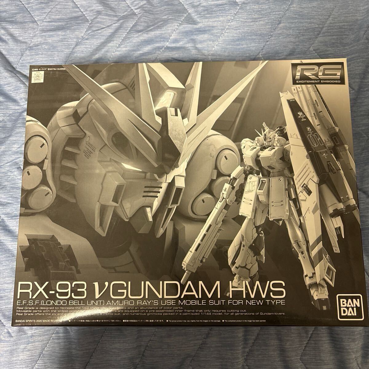 Yahoo!オークション - RG 1/144 νガンダム HWS