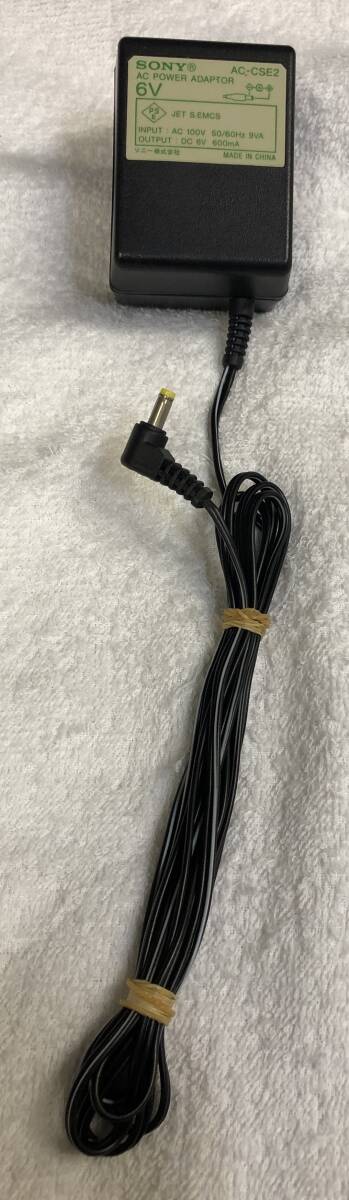 SONY 純正 ACアダプター AC-CSE2 6V 600mA(変圧器、アダプター)｜売買されたオークション情報、yahooの商品情報をアーカイブ公開 - オークファン（aucfan.com）