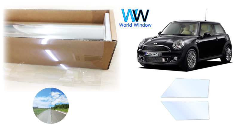 Yahoo!オークション - 遮熱フィルム アイスブルーAR91 MINI クーパー 3...