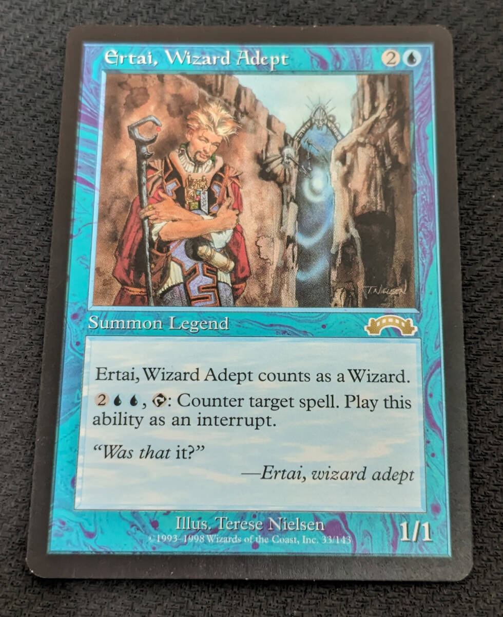 Yahoo!オークション - MTG EXO 英語版 熟達の魔術師アーテイ/Ertai Wiz...