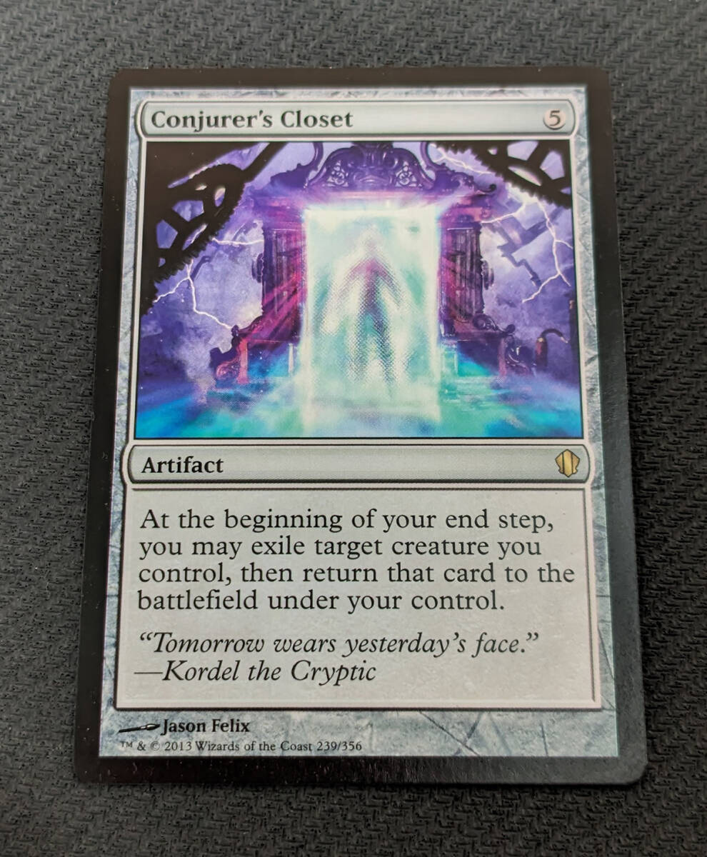 Yahoo!オークション - MTG C13 英語版 妖術師の衣装部屋/Conjurer's Cl...