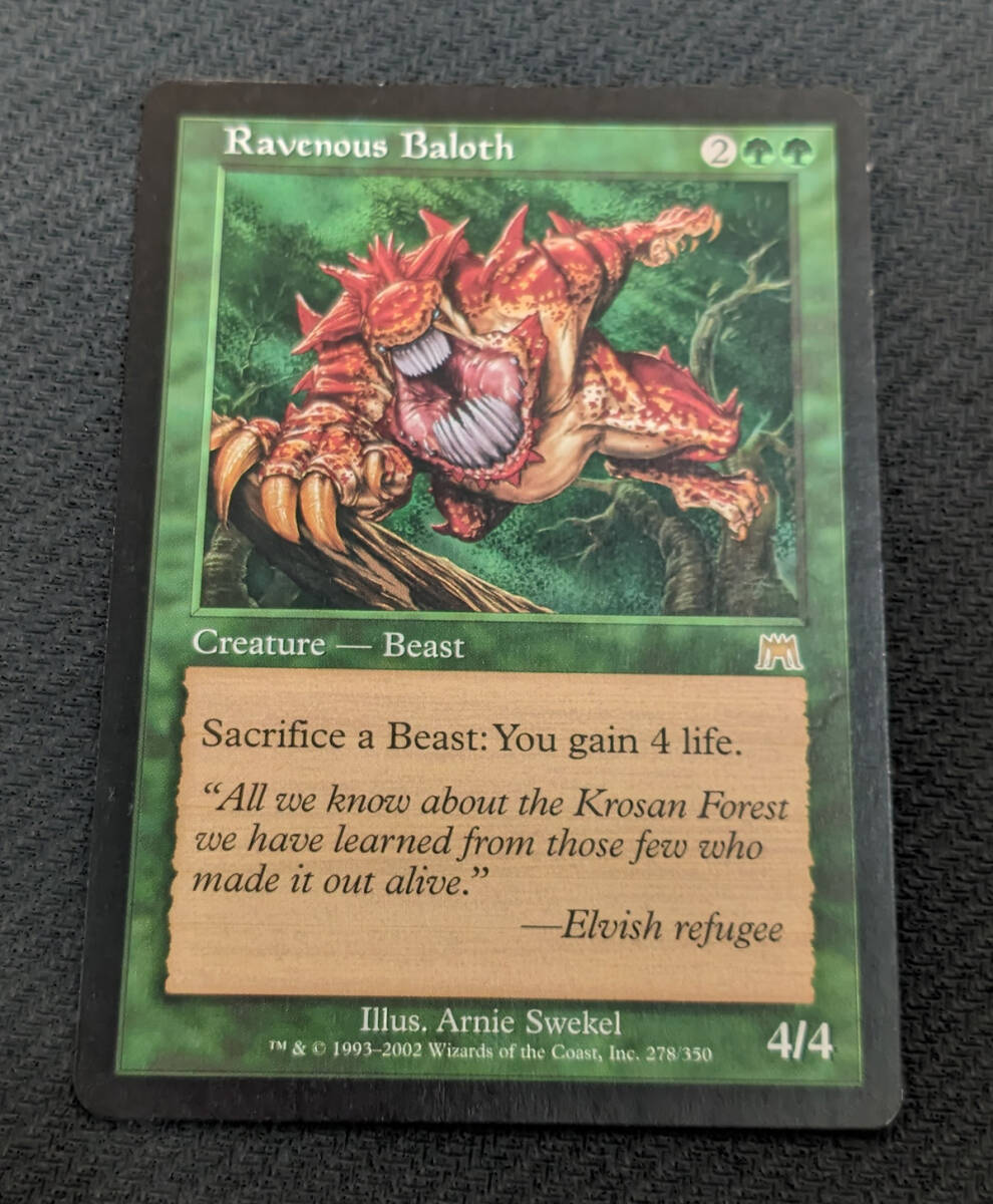 Yahoo!オークション - MTG ONS 英語版 貪欲なるベイロス/Ravenous Balo...