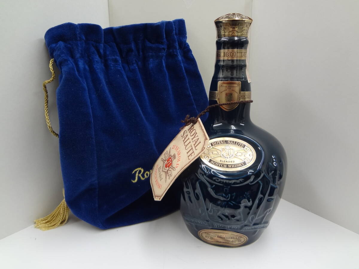 Yahoo!オークション - 古酒 ROYALSALUTE ロイヤルサルート 21 700ml 40...