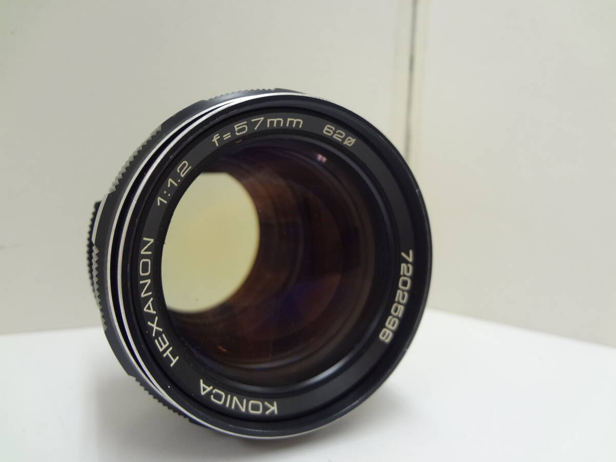 カメラレンズ KONICA コニカ HEXANON 57mm F1.2 動作未確認 現状出品(レンズ)｜売買されたオークション情報、yahooの商品情報をアーカイブ公開 - オークファン ...