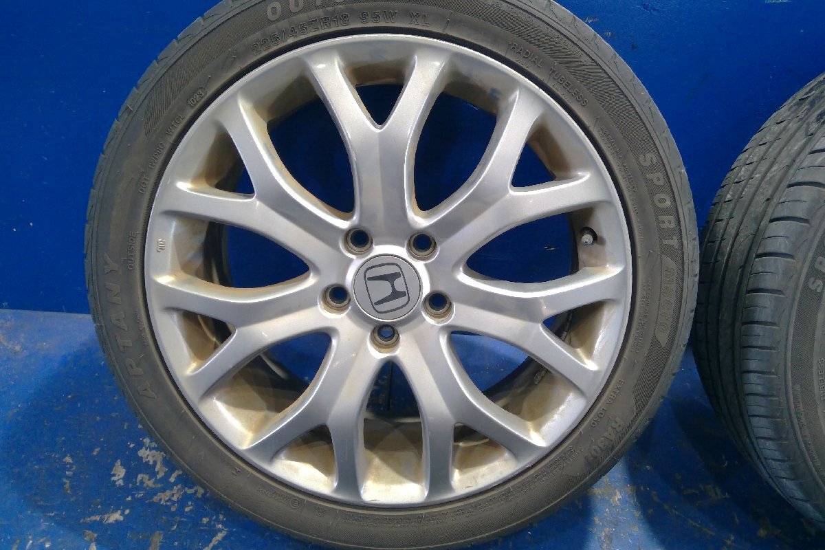 Yahoo!オークション - (H)ホンダ オデッセイ RB3 純正 18インチアルミ...