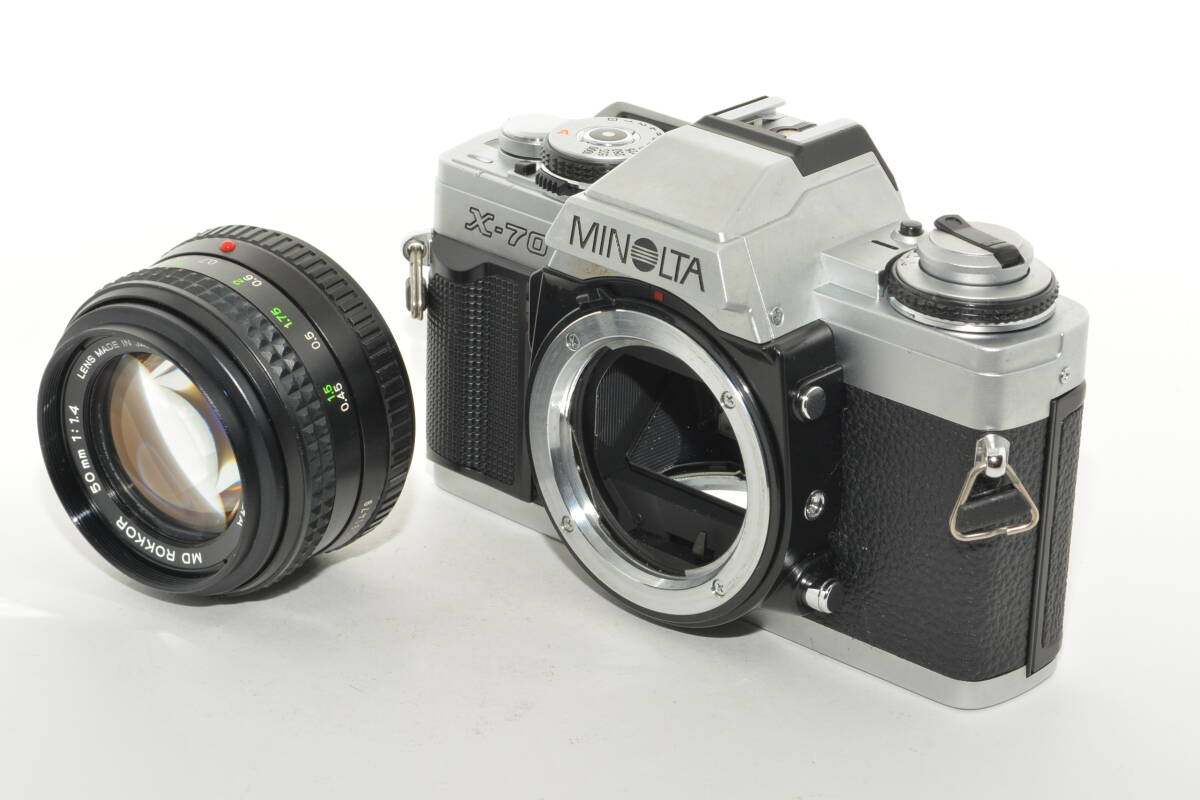 Yahoo!オークション - 【外観特上級】Minolta ミノルタ X-70 一眼レフ...