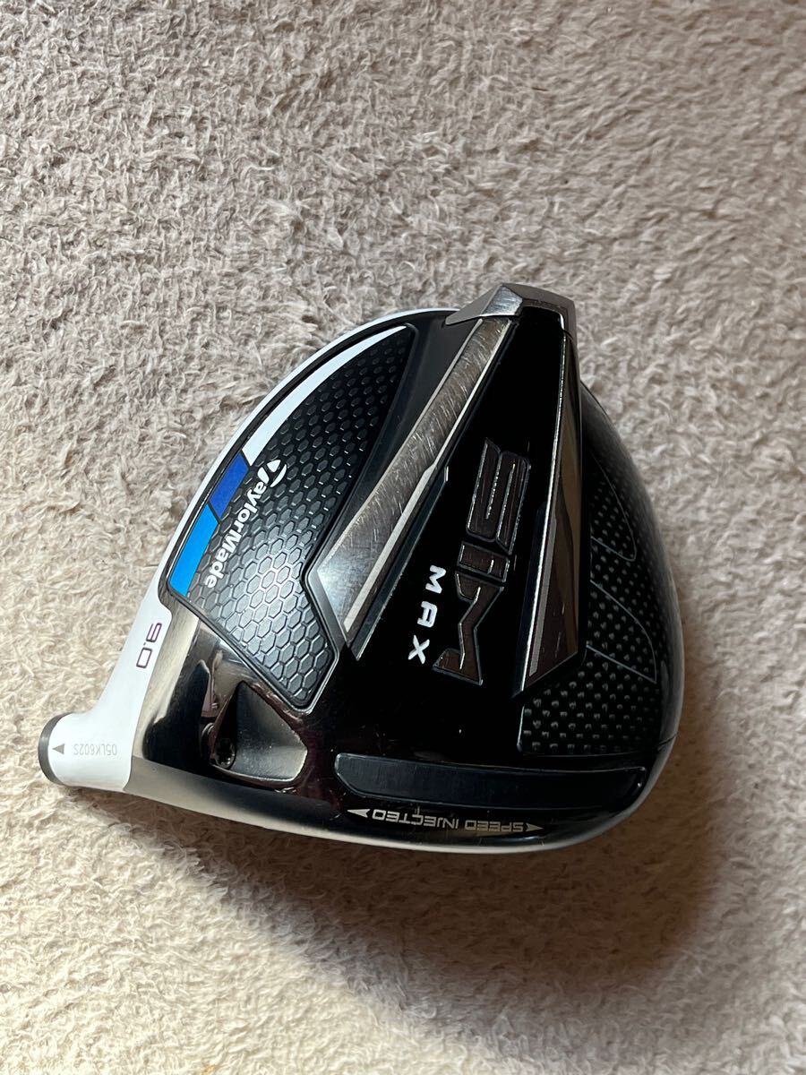 Yahoo!オークション - 美品 テーラーメイド simmax sim max 9.0 ヘッド...