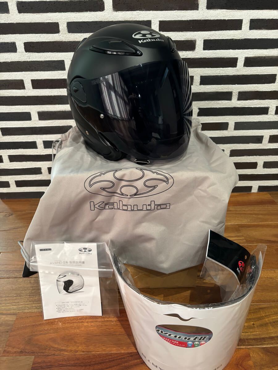 Yahoo!オークション - 美品OGK AVAND-2 アヴァンド2 フラットブラック ...