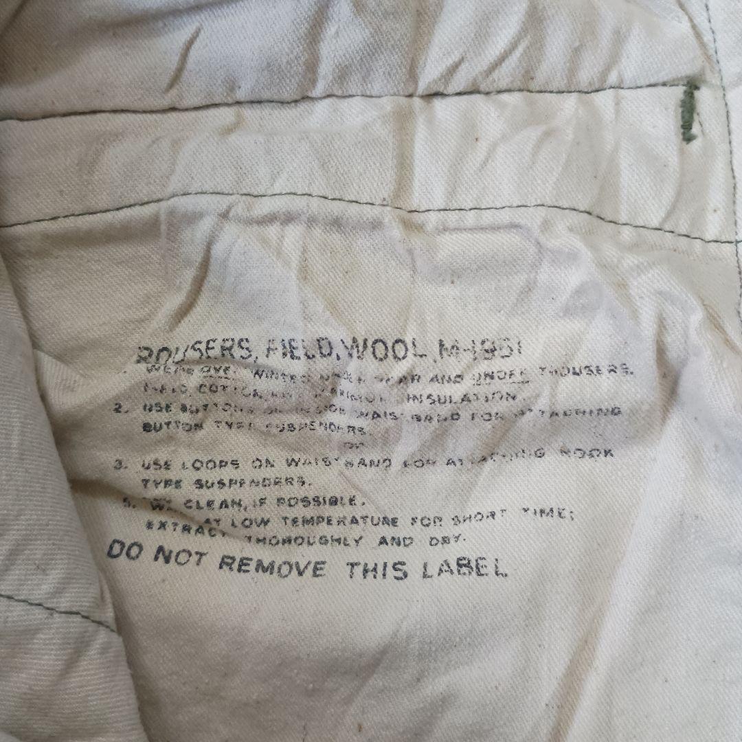 Yahoo!オークション - 50's51年製ビンテージ米軍実物軍物ビンテージM-1...