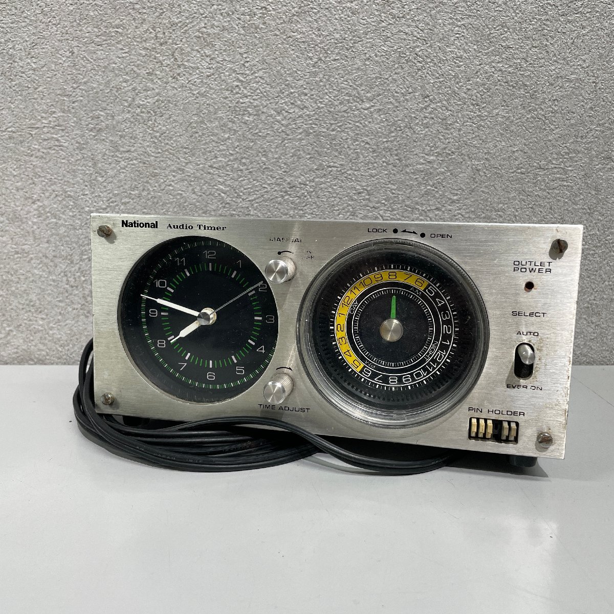 31 National ナショナル アナログ オーディオタイマー TE61 レトロ 昭和 保管品 現状品 ジャンク扱い(その他)｜売買されたオークション情報、yahooの商品情報をアーカイブ ...