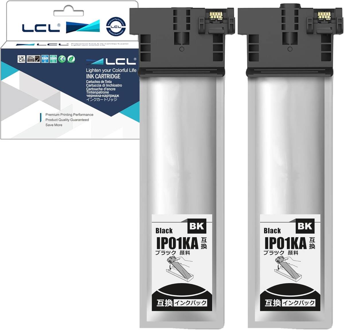 Yahoo!オークション - LCL エプソン用 IP01 IP01A IP01KA 顔料 互換イ...