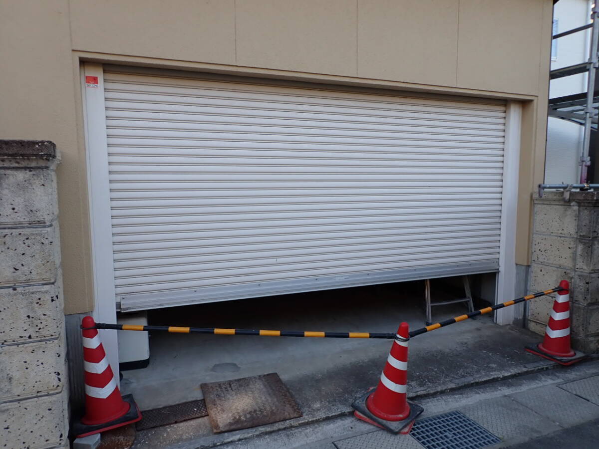 Yahoo!オークション - 110698 文化電動シャッター 間口幅3720㎜ 高さ23...