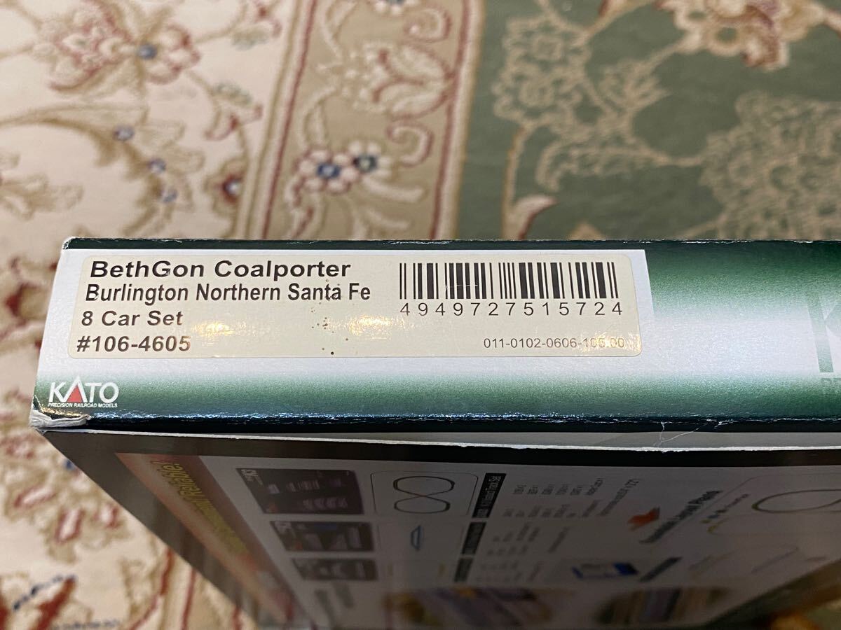 Yahoo!オークション - Nゲージ KATO USA #106-4605 BethGon Coalporter...
