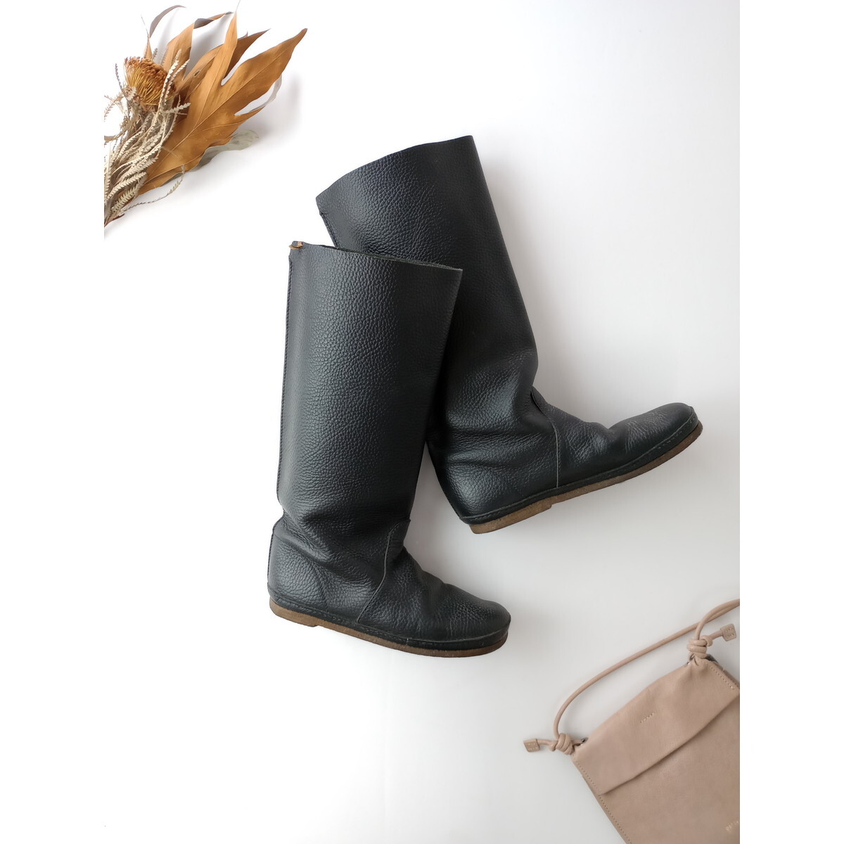 KOOS コース 慌てても大丈夫 ぬぎはきしやすい レザー ロングブーツ シボ革 39 ブラック 黒 2K+7946(24.5cm)｜売買されたオークション情報、yahooの商品情報を ...