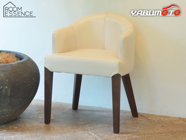 Yahoo!オークション - 東谷 ダイニングチェア アイボリー W55×D53×H7...